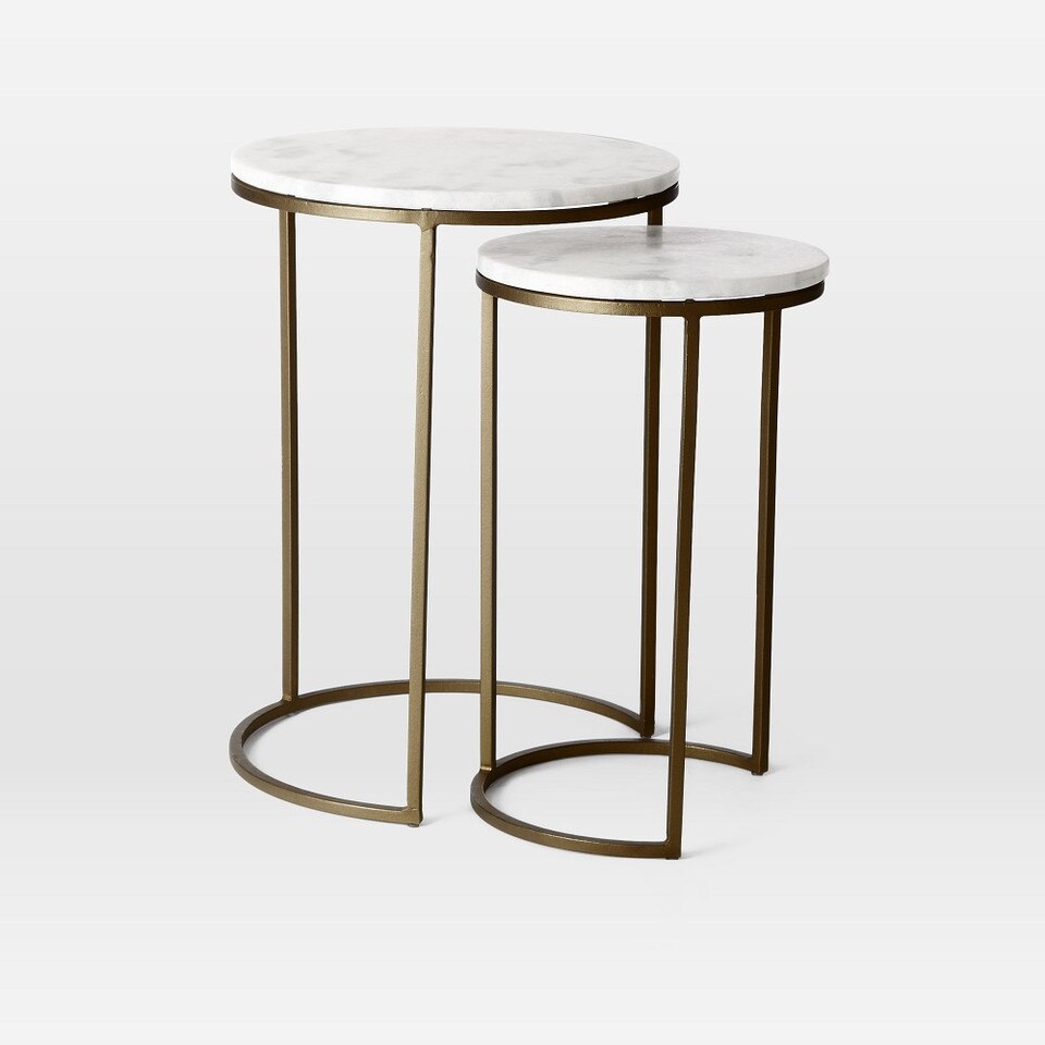 Round Nesting Side Tables Set | west elm United Kingdom